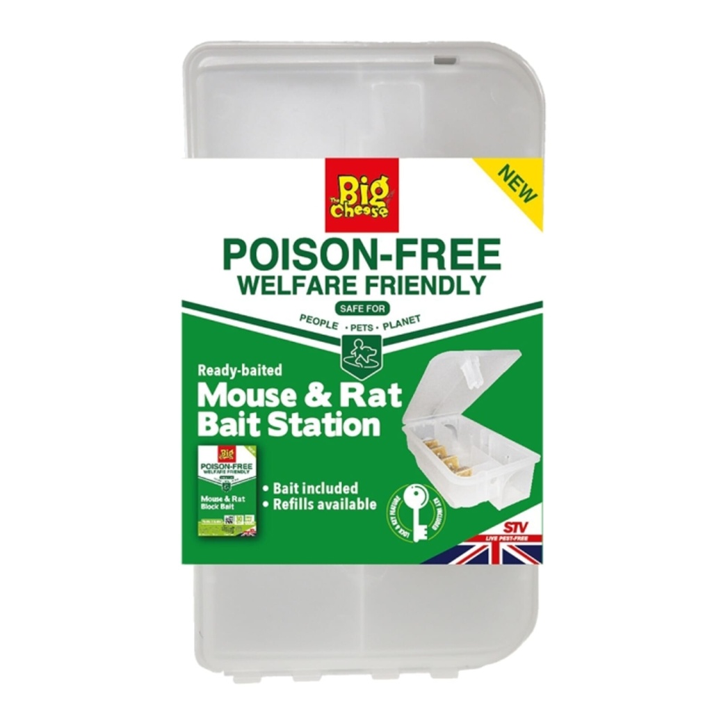 STV Ready-Baited Mouse & Rat Bait Station - STV | Top Quality & Value